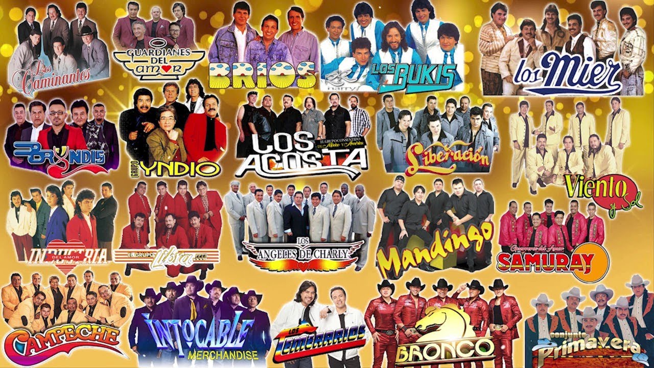 GRUPERAS ROMANTICAS DE AYER Y HOY LO MEJOR - TEMERARIOS, REHENES ...