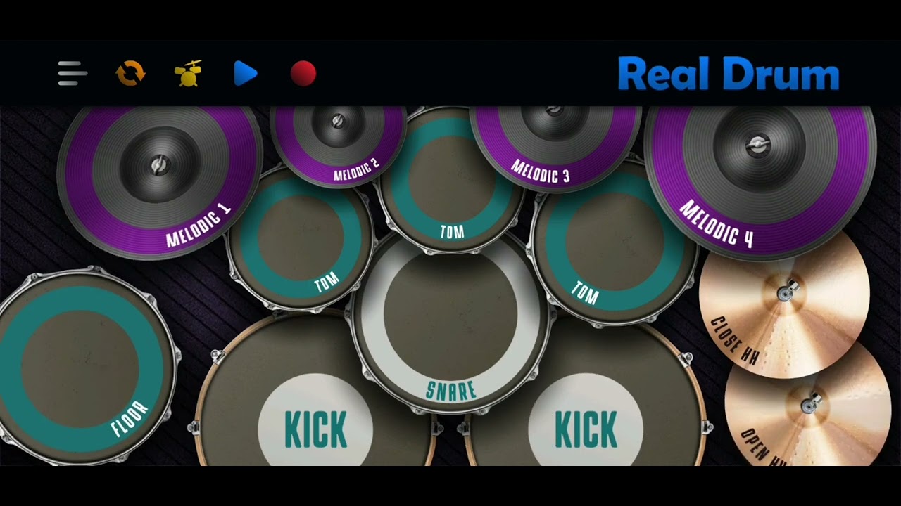 REAL DRUM - Melodic funk @KolbApps - YouTube