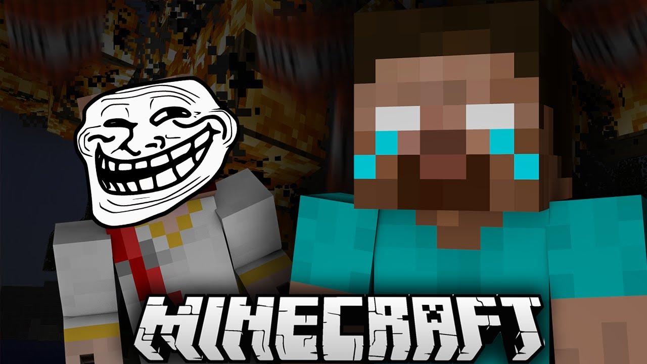 How To Troll Herobrine - Minecraft - YouTube