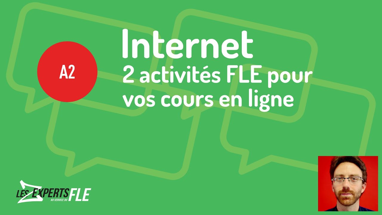 2 activités FLE pour parler d'Internet et nouvelles technologies - YouTube