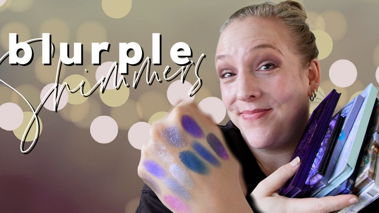 BEST BLURPLE SHIMMERS // What is the best blue-purple shimmer eyeshadow ...