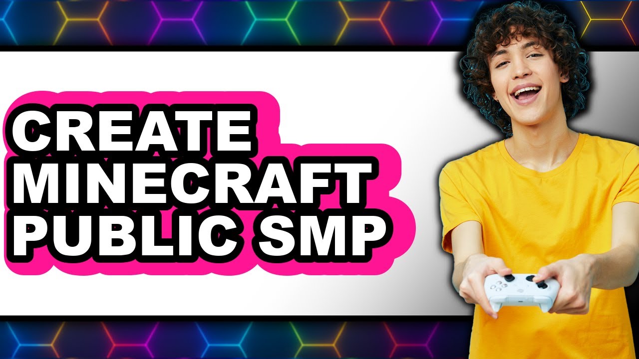 How To Create Minecraft Public SMP - Step By Step - YouTube