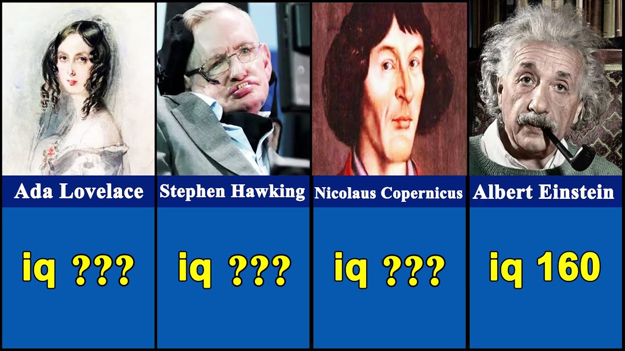 smartest people in the world comparison | People With Most IQ from ...