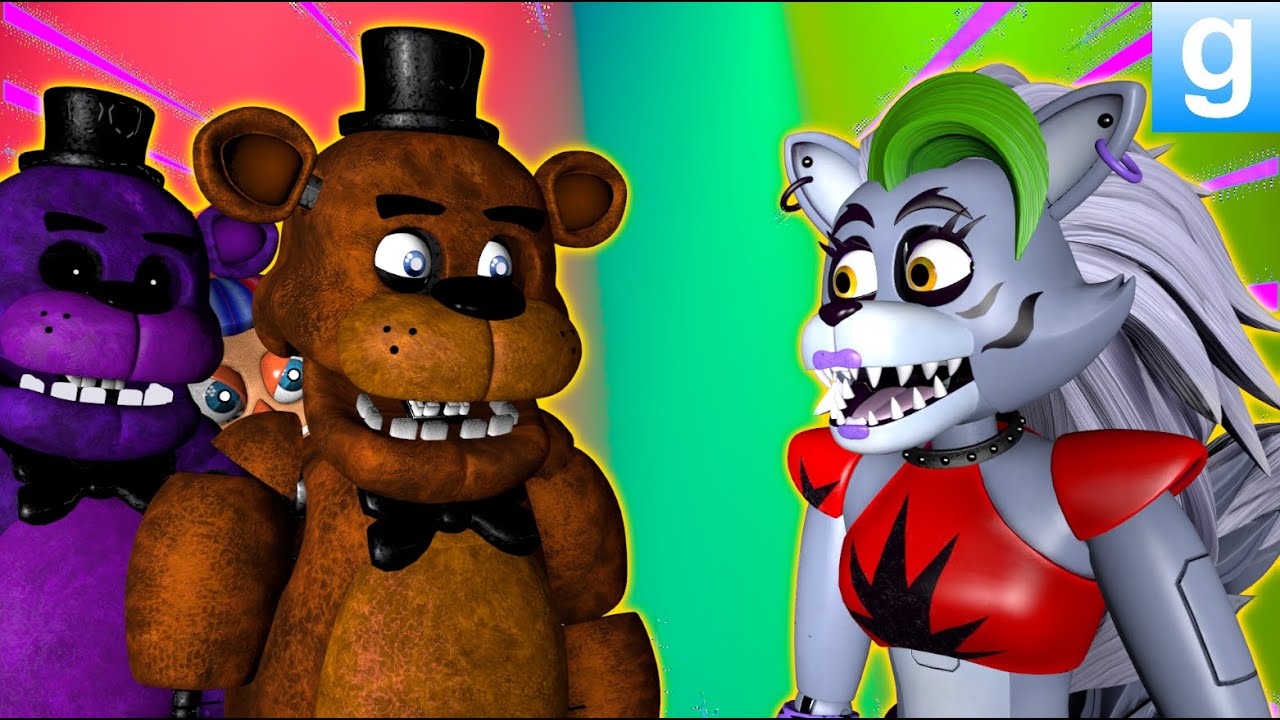 GMOD FNAF|Freddy And Roxy Go On A Date! - YouTube