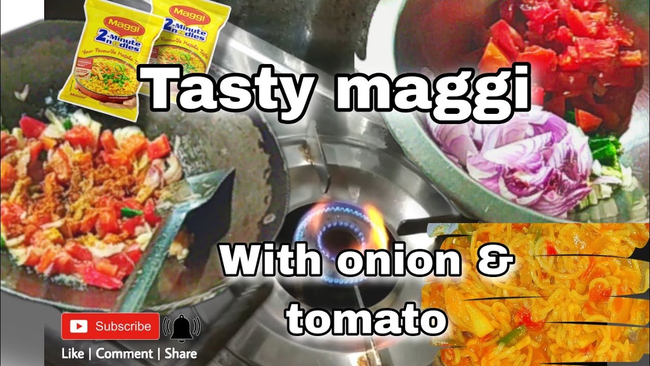 Easy maggi recipe ll Simple maggi noodles recipe ll By Bong Pulao - YouTube