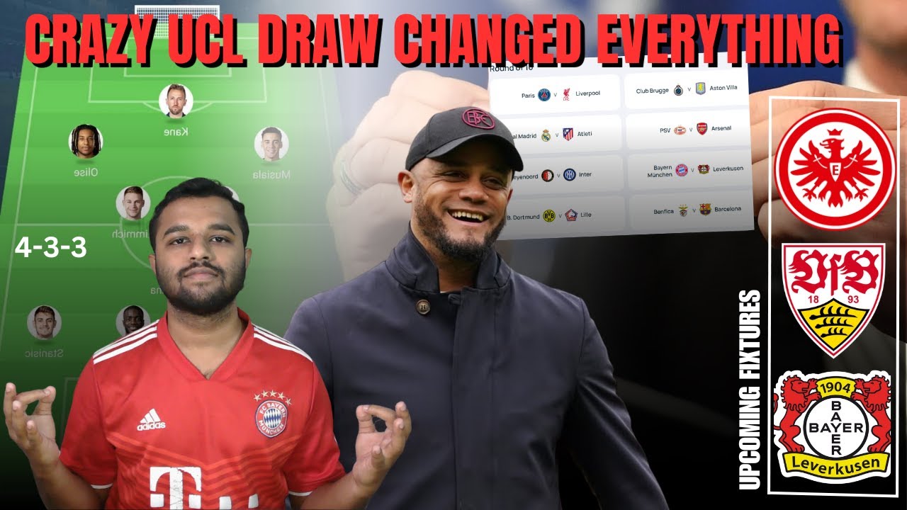 CRAZY UCL DRAW | NEW TACTICS ? | MD 23 PREVIEW - YouTube