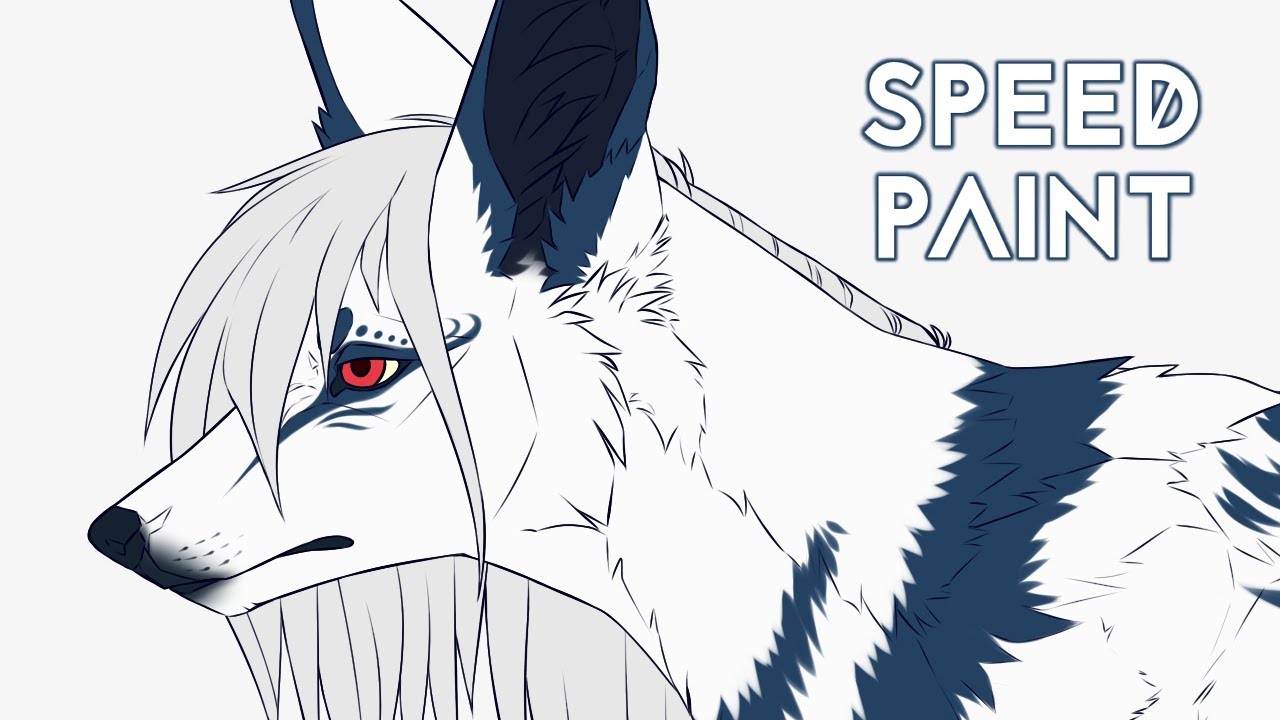 Frost Bite Reference Sheet - SpeedPaint - YouTube