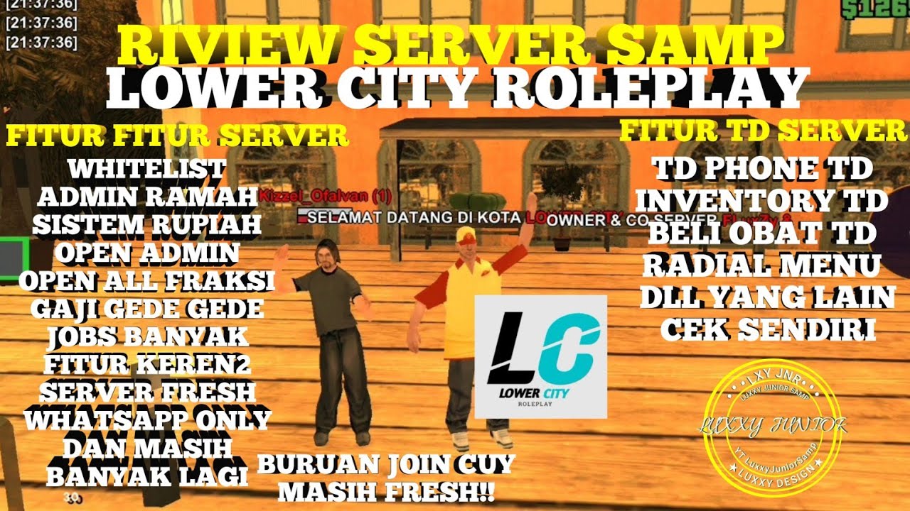 [RIVIEW] SERVER SAMP WHATSAPP ONLY FITUR MENARIK MAPPING BEJIBUN - YouTube