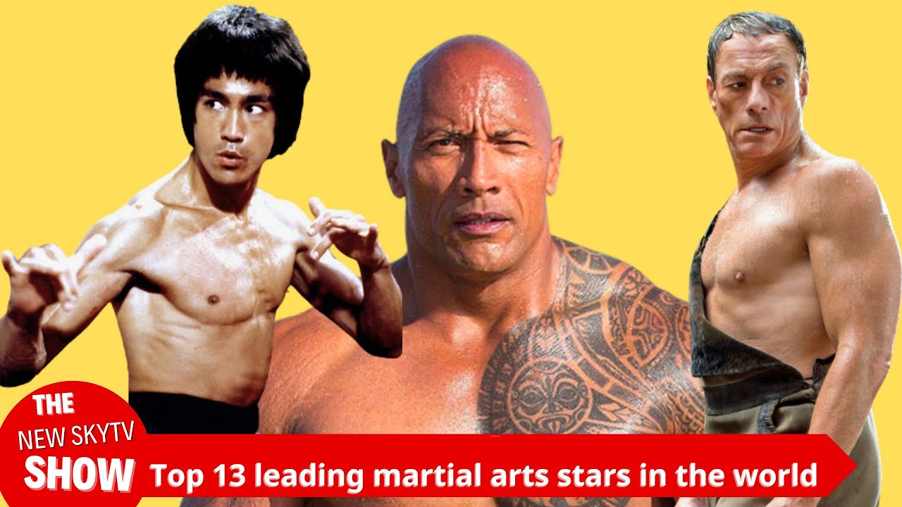 Top 13 leading martial arts stars in the world - YouTube