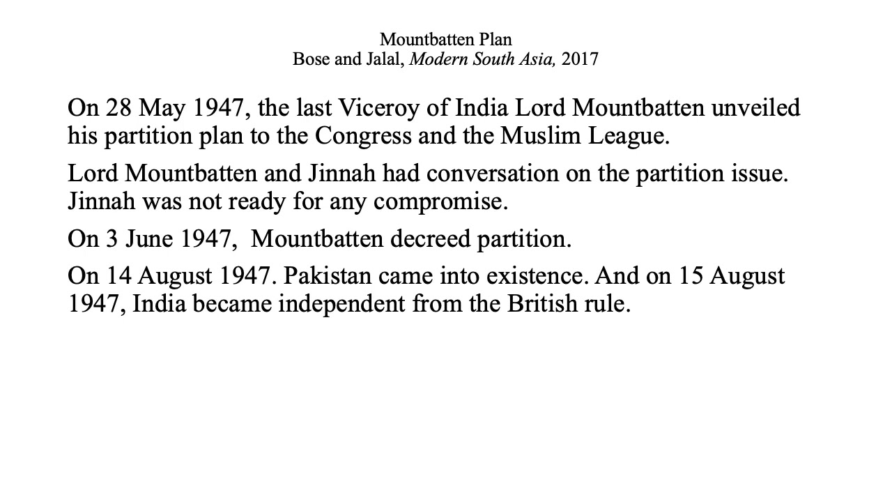 Partition of India: Causes and Consequences - YouTube