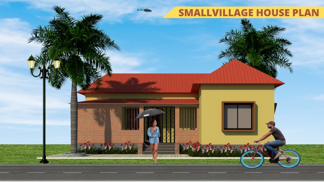 House Plan Design 3 Bedroom | Home Design Simple Village | Small House ...