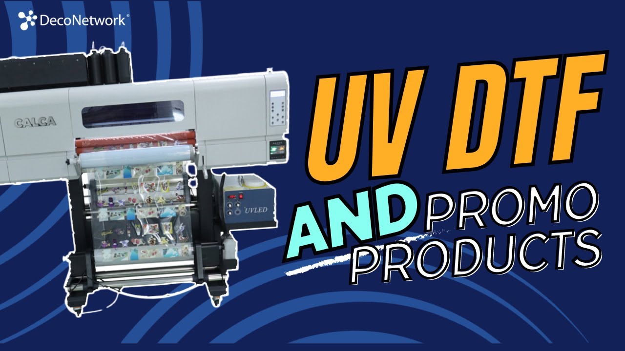 UV DTF Transfers on Promo Products - DecoNetwork Webinar - YouTube