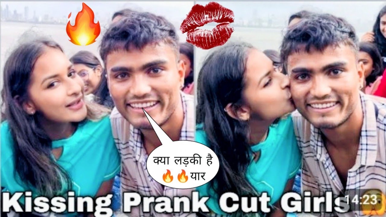 Kissing Prank On Girls Kiss Prank Video Lips Kissing Prank Prank