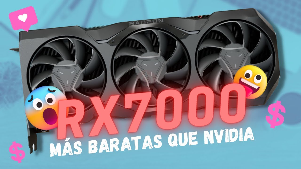 MENOR CONSUMO Y MAYOR RENDIMIENTO NUEVAS RX 7000 series😱 | RIP🪦 Nvidia ...