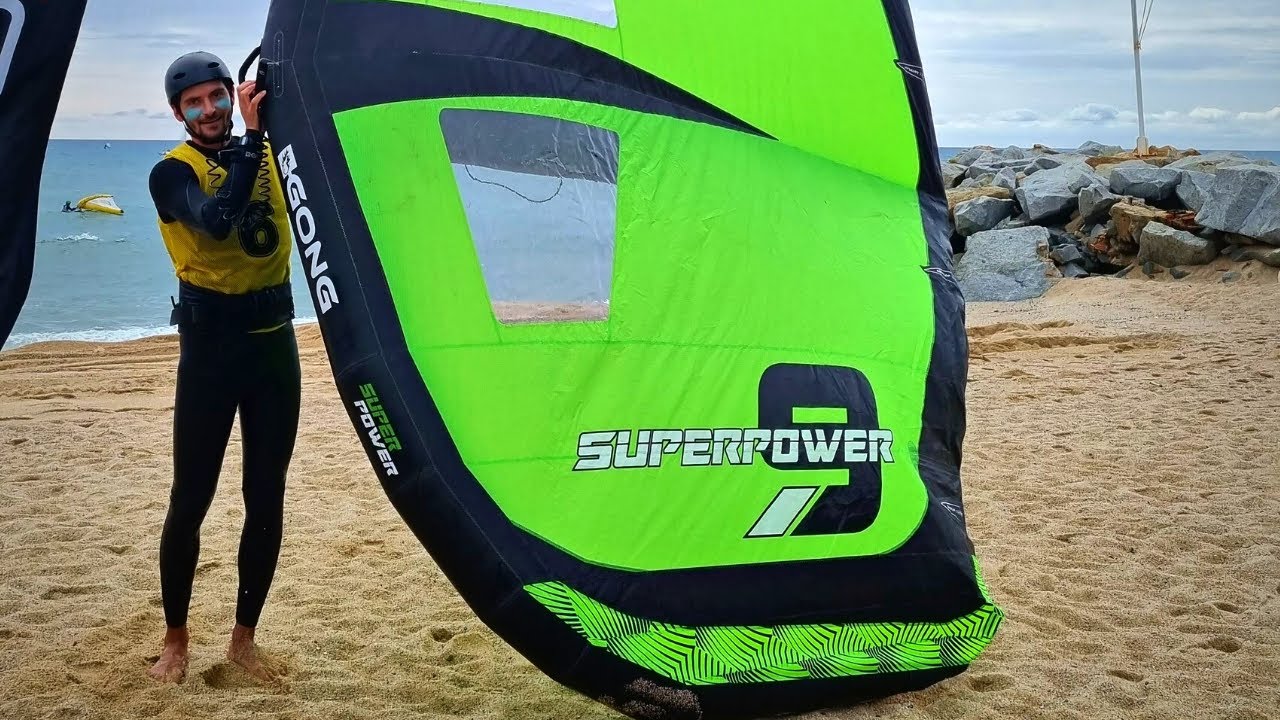 Light wind machine: the BIGGEST wing in the market! - YouTube