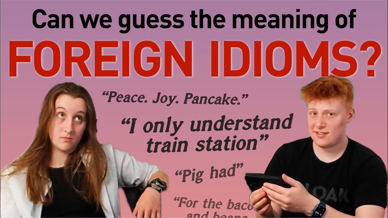 Foreign Exchange Idioms - YouTube