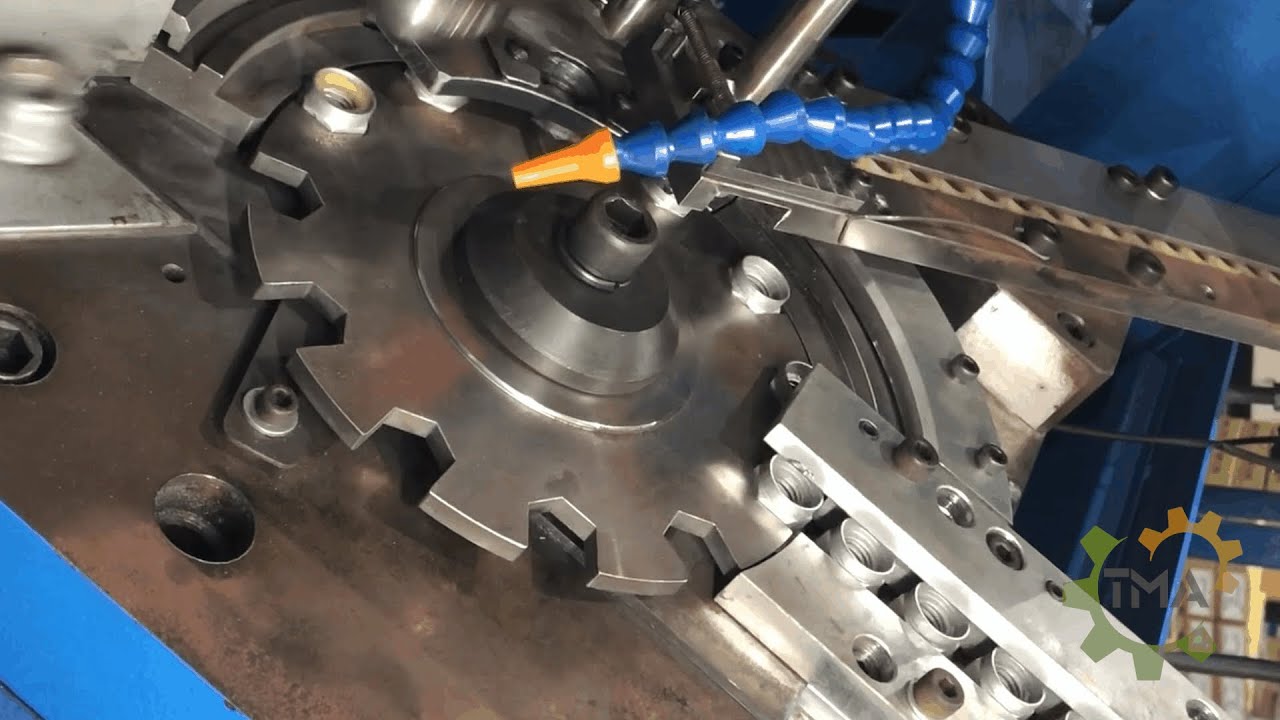 Lock Nuts and Nylon Rings assembly Machine - YouTube