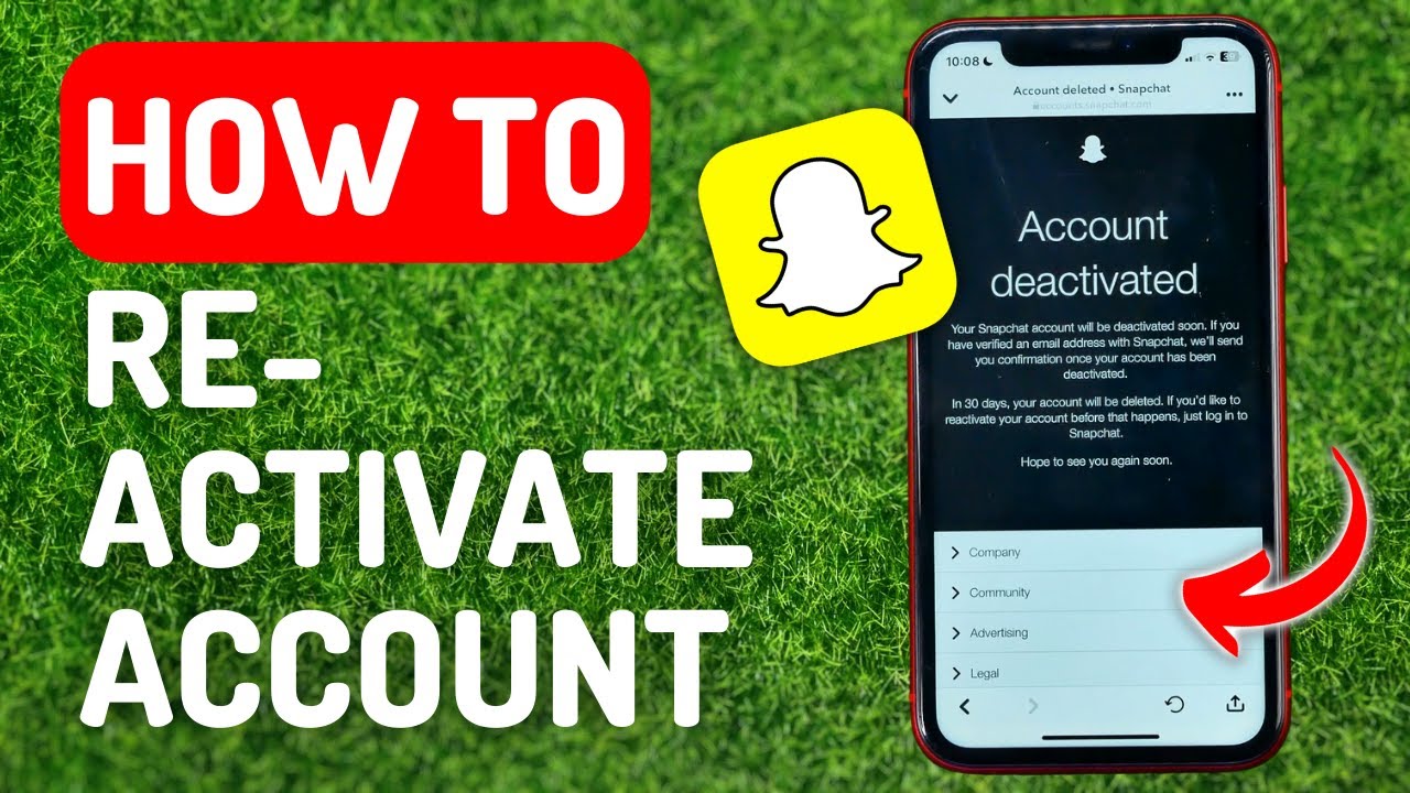 How to Reactivate Snapchat Account - YouTube