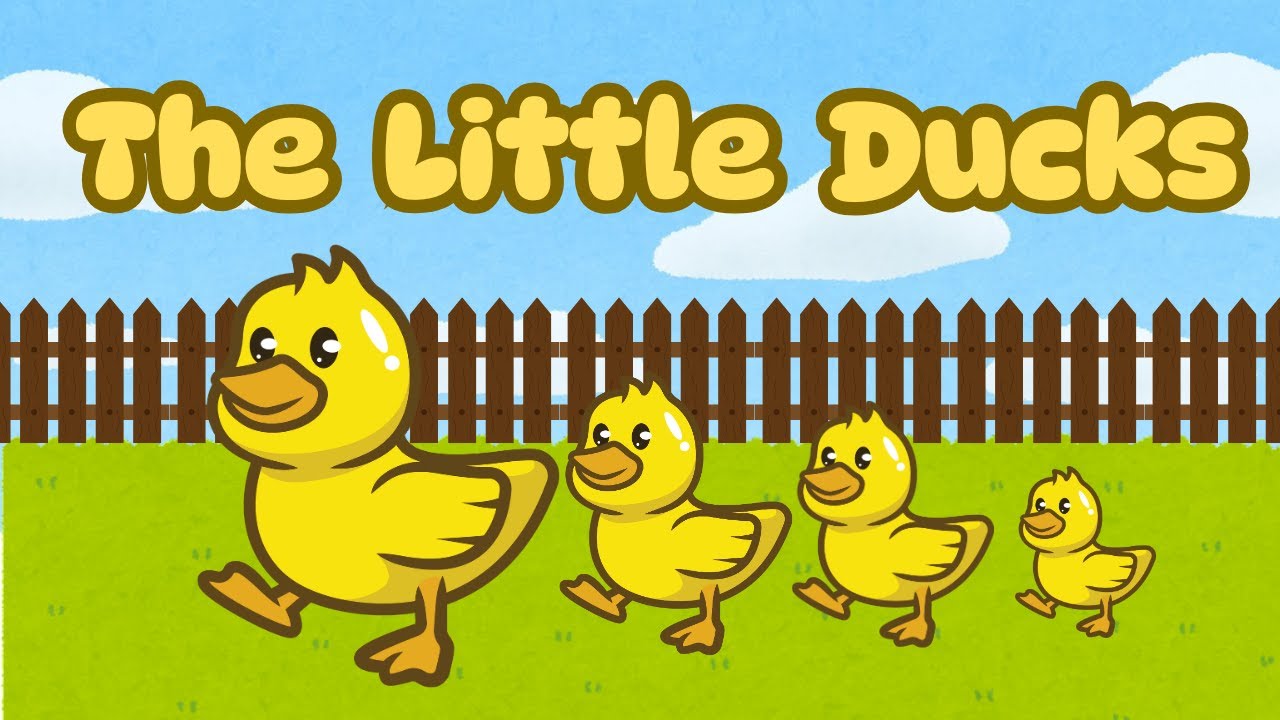 The Little Ducks Song🐥 | Fun rhymes for kids - YouTube