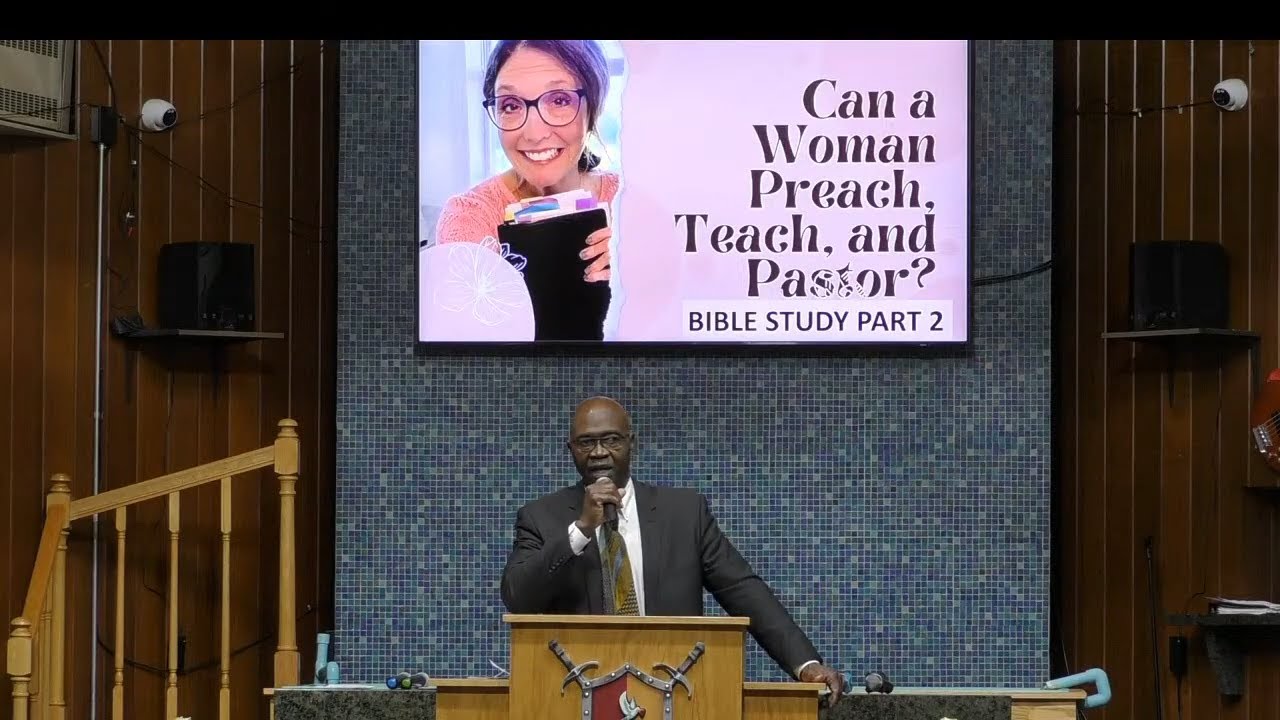Can A Woman Preach, Teach and Pastor Bible Study Part 2 - YouTube