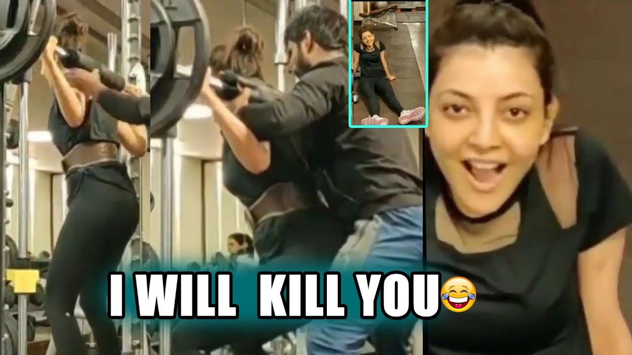Kajal Aggarwal Latest Gym video | Kajal Aggarwal Gym workouts | News ...