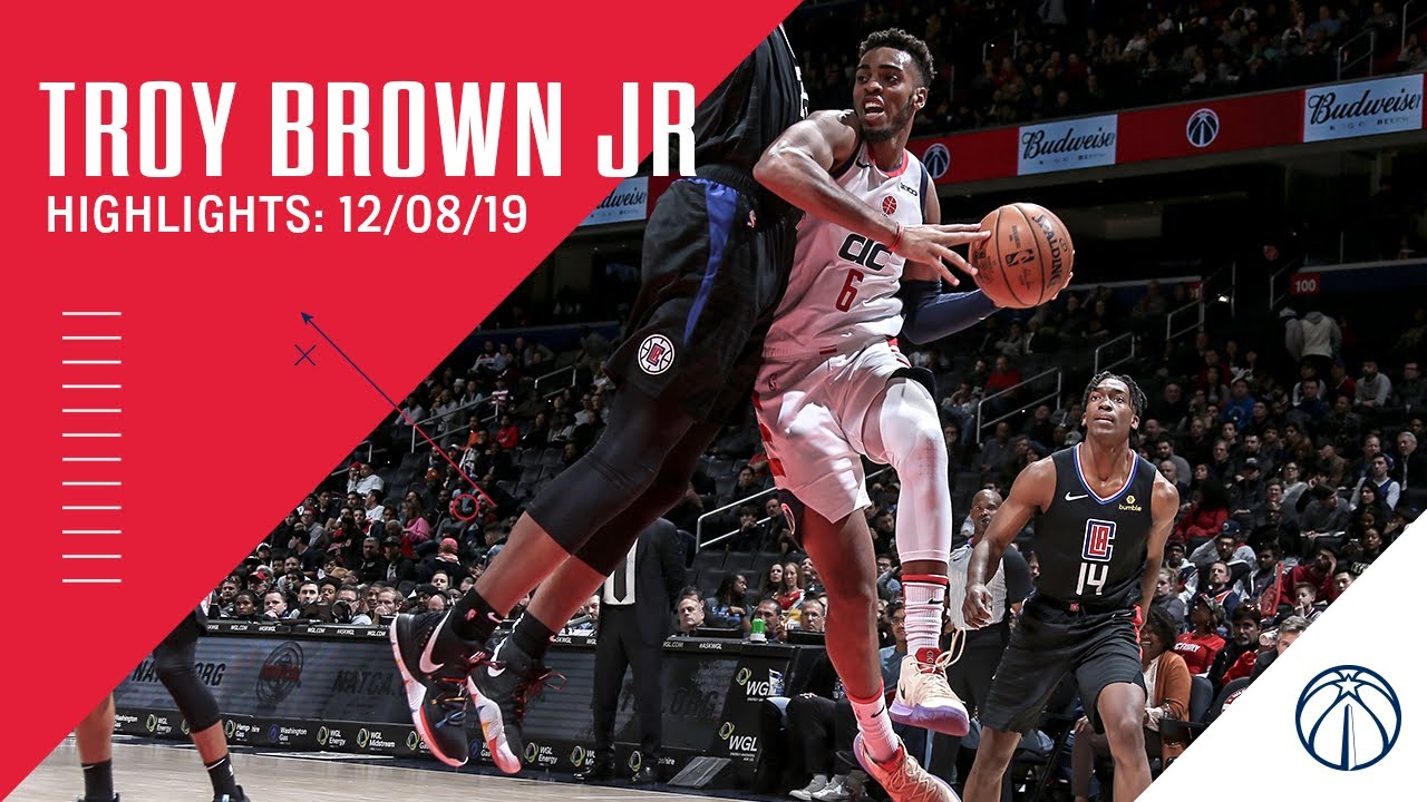 Highlights: Troy Brown Jr. vs. Clippers - 12/8/19 - YouTube