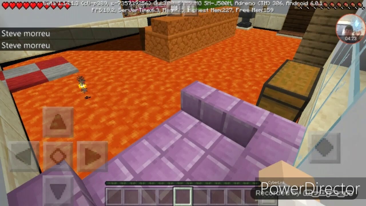 O CHÃO É LAVA!!!!: Minecraft - YouTube
