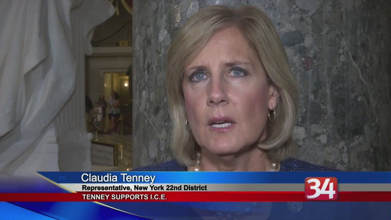Congresswoman Claudia Tenney discusses support of ICE - YouTube