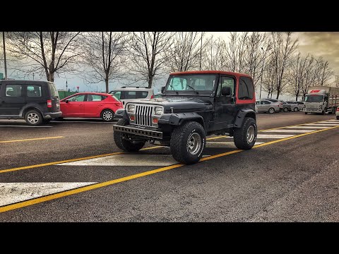 JEEP 4.0L 91' WRANGLER DEVİR KESİCİ - Wrangler devir kesici egzozdan ateş atıyor 😍