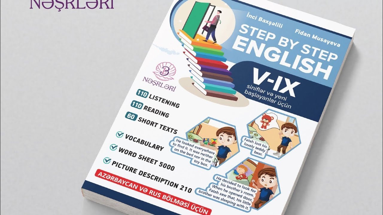 Step by Step-English/ V-IX sinif/ Təqdimat videosu/ Essay Writing ...