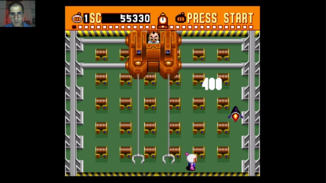 super bomberman parte 2 boss scienzato pazzo nel robot - YouTube