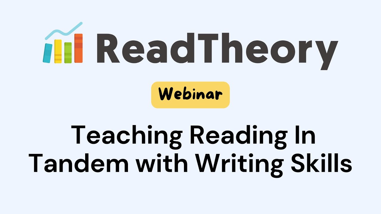 Teaching Reading In Tandem with Writing Skills - YouTube
