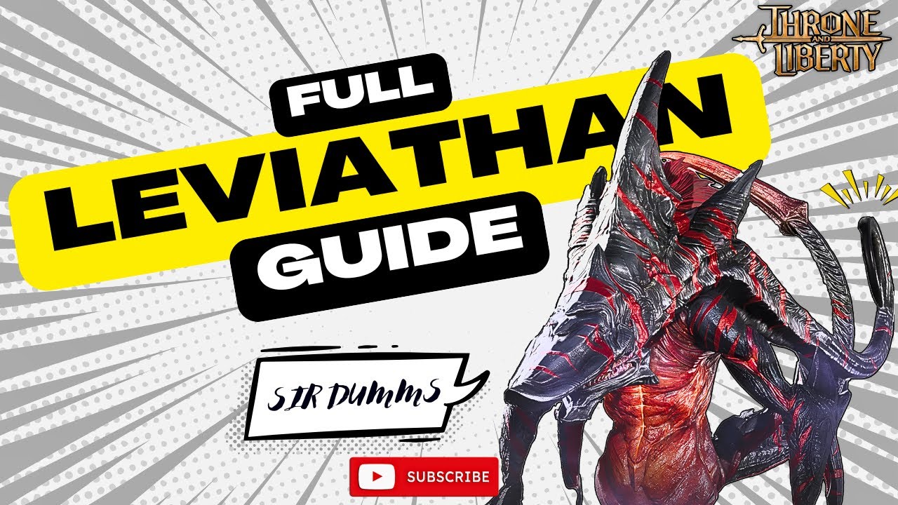 Throne and Liberty Leviathan | Full Boss Guide and Tips - YouTube