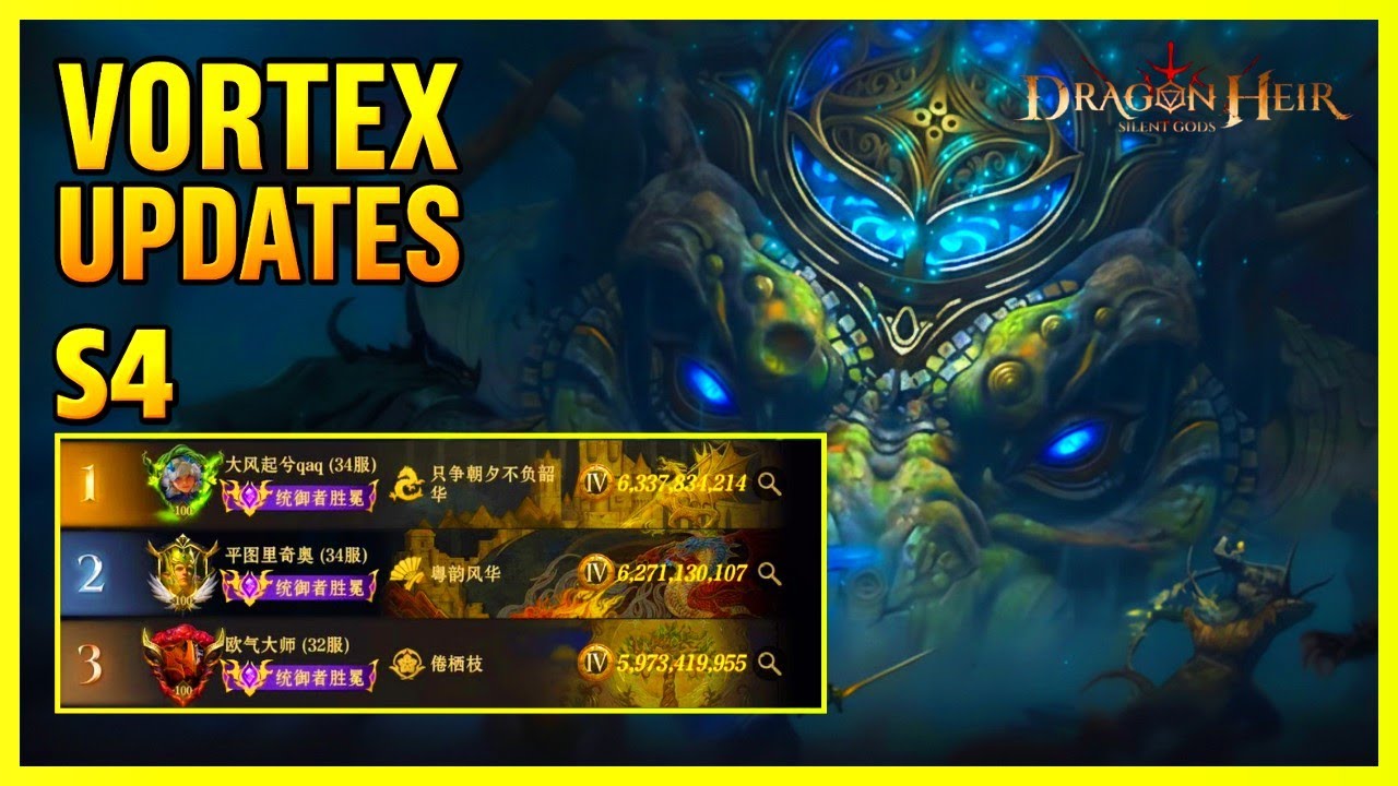 [S4 CN] Vortex Updates: Day 20 & More BALANCED Schools | Dragonheir ...