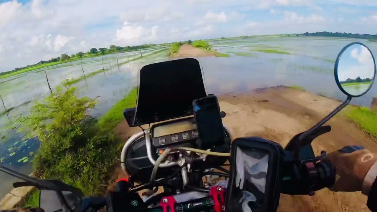 Riding from Sampur to Mutur - Sri Lanka - Honda XR250 Baja - YouTube