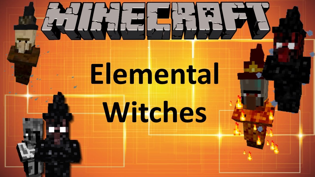 Minecraft: ELEMENTAL WITCHES MOD - YouTube