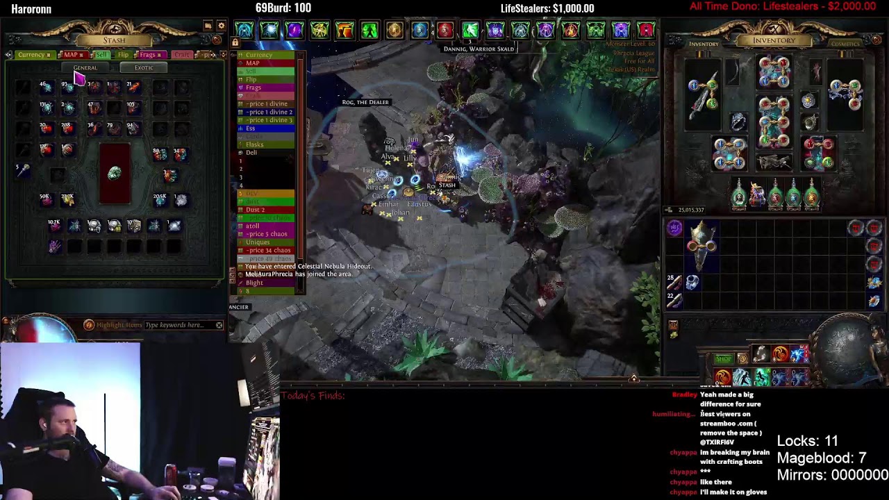 POE1 ||| 1500-3000 Div Card BOOMS ||| Rogue Exiles - Path of Exile 1 ...