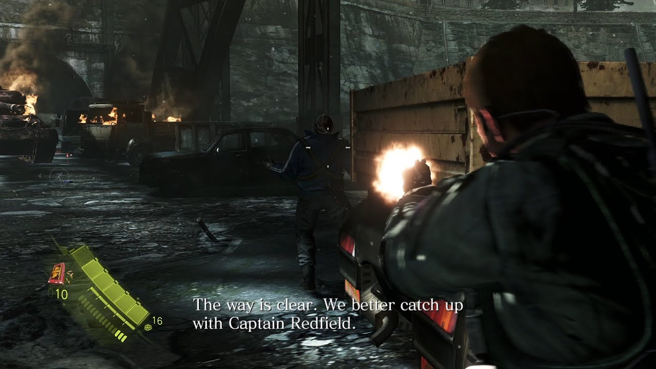 Resident Evil 6 Chris Redfield - The Bridge Gameplay Walkthrough ...
