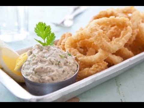 İdeal Kalamar Tava ve Tarator Sosu Tarifi #mucizelezzetler