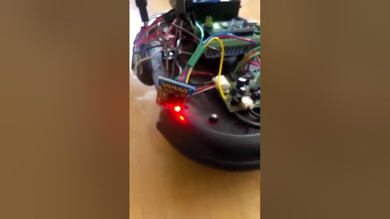 Bluetooth control of and Arduino and Cybot - YouTube