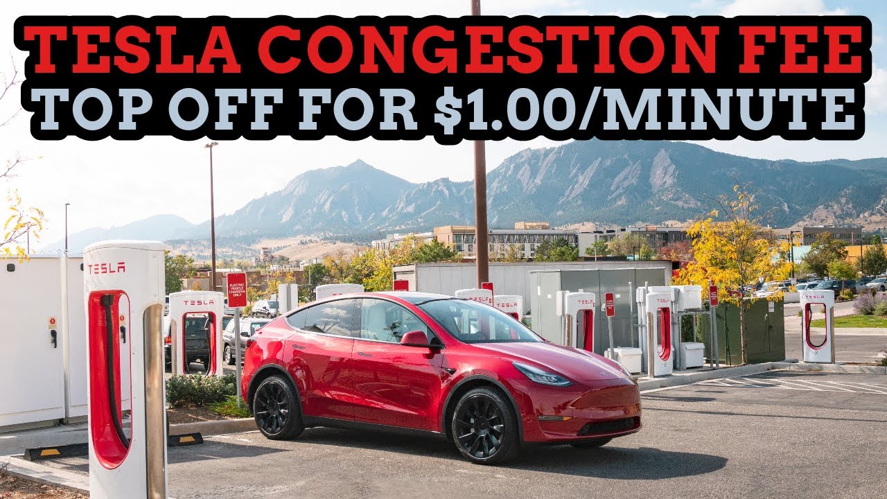 Tesla Charges Congestion Fees At US Superchargers! Pay More To Top Off ...