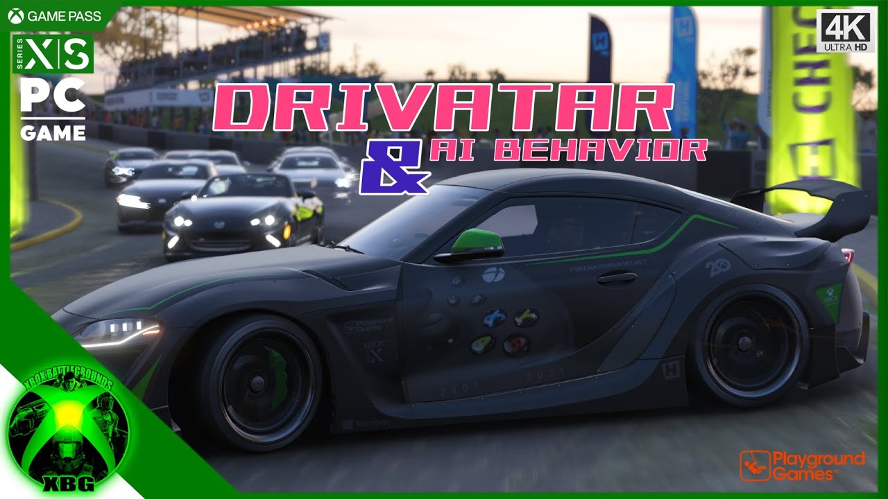Forza Horizon 5 - Drivatar & Ai Behavior - YouTube