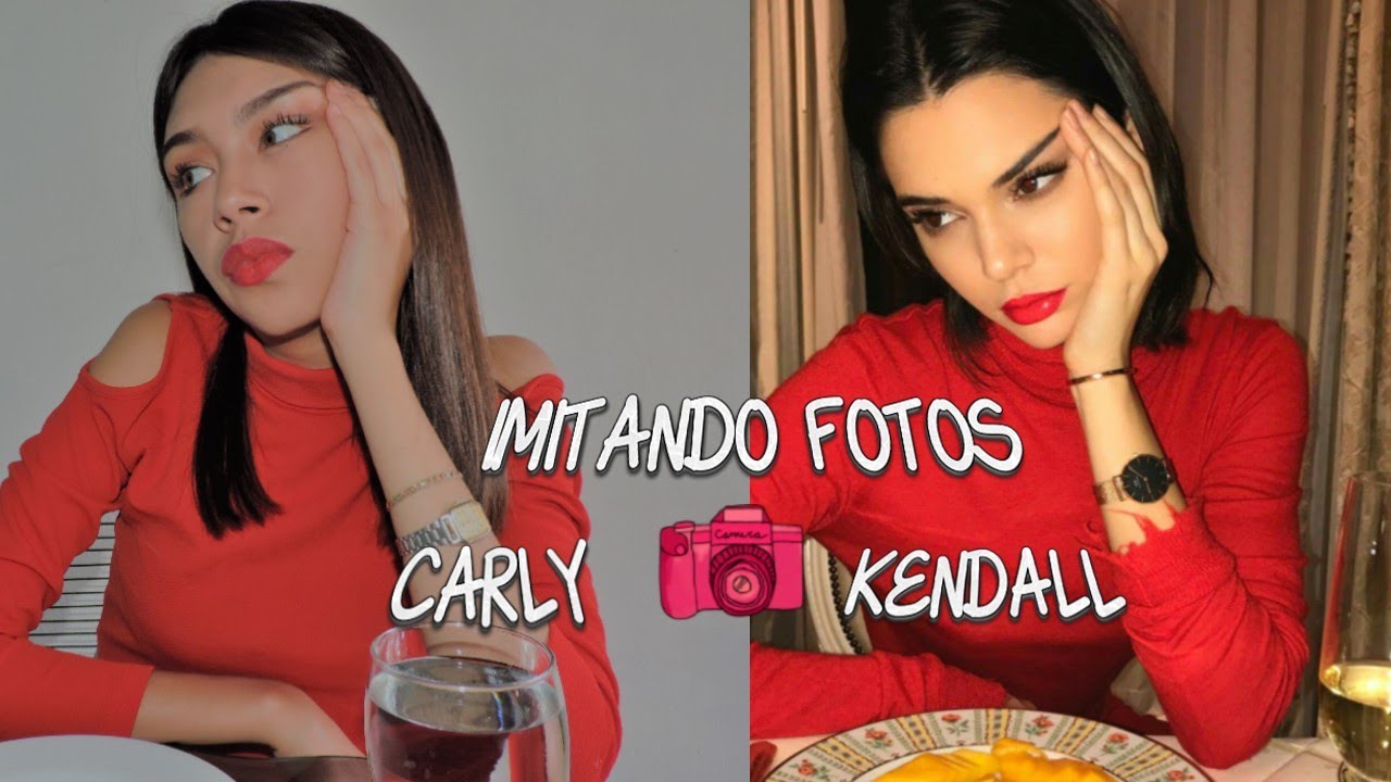 IMITANDO FOTOS DE KENDALL JENNER / CARLY CASTILLO - YouTube