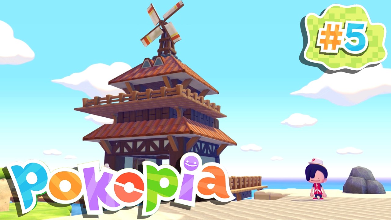 Building a Pokémon Center + My first DREAM ISLAND! | Pokopia #5 - YouTube