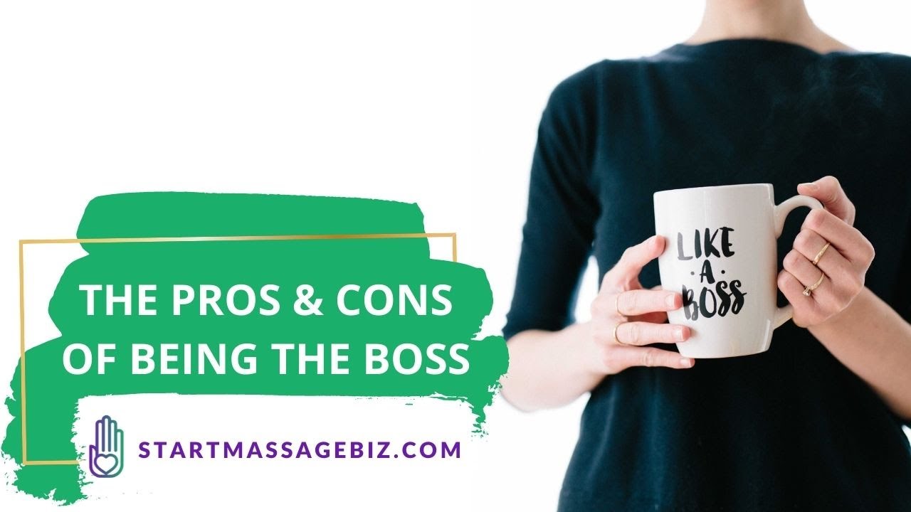 The Pros and Cons of Being the Boss - YouTube