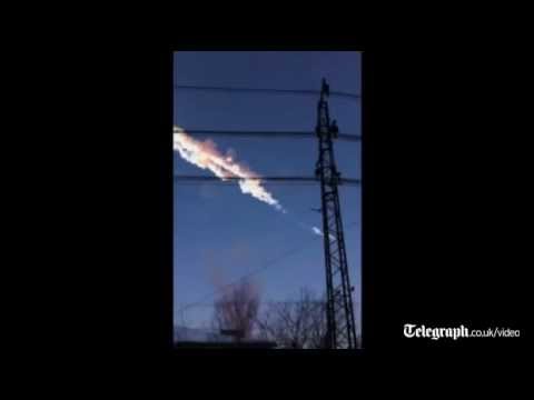 Amazing video of meteorite shower over Russia - caught on camera - YouTube