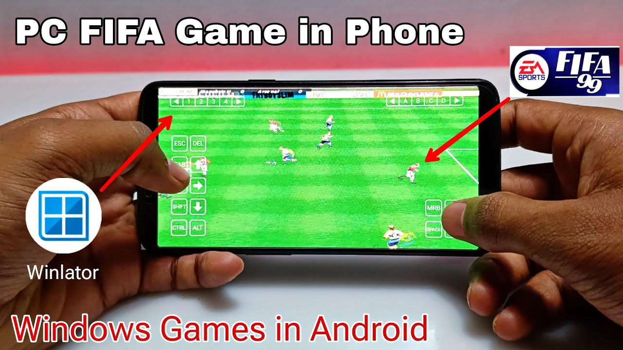 Windows PC Games in Android smartphone using Winlator Application ...