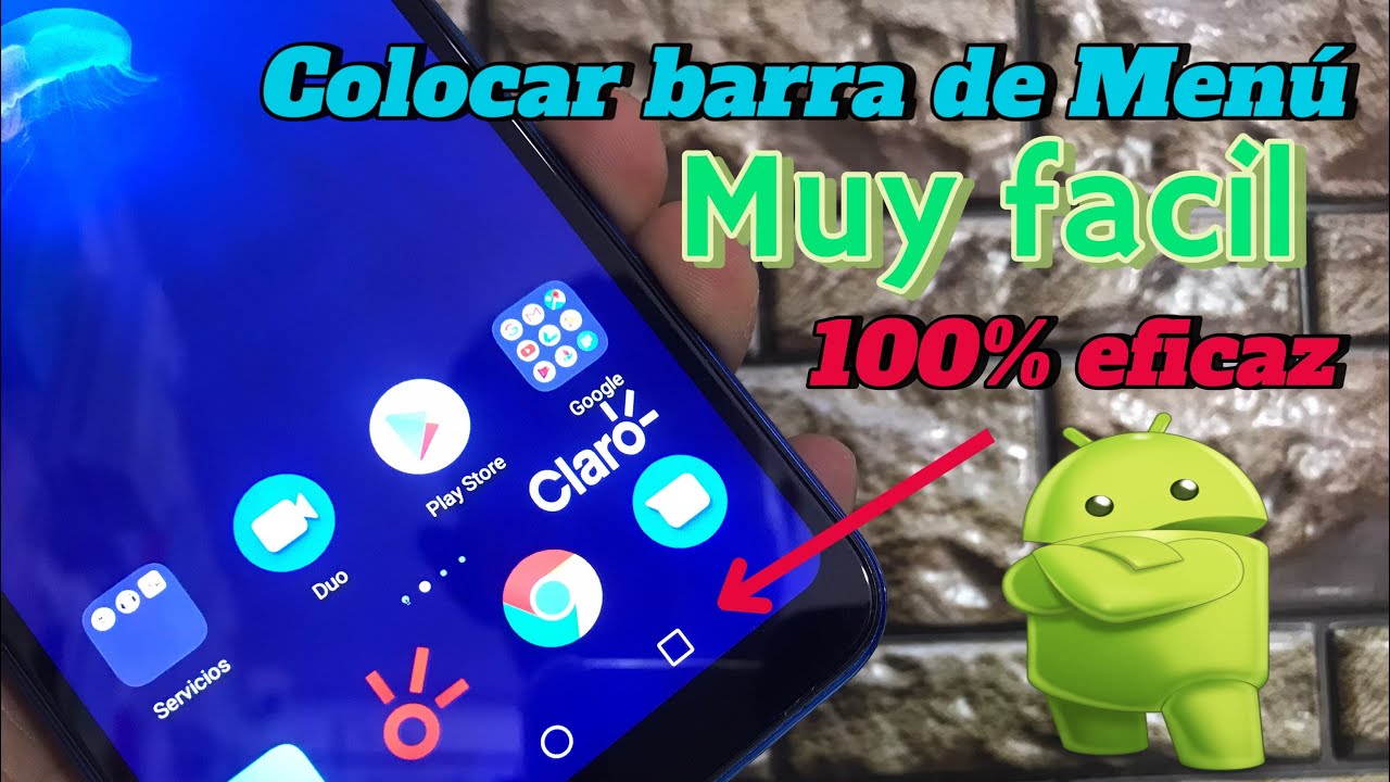 Solución colocar barra de menú a nuestro teléfono Huawei |Muy fácil ...