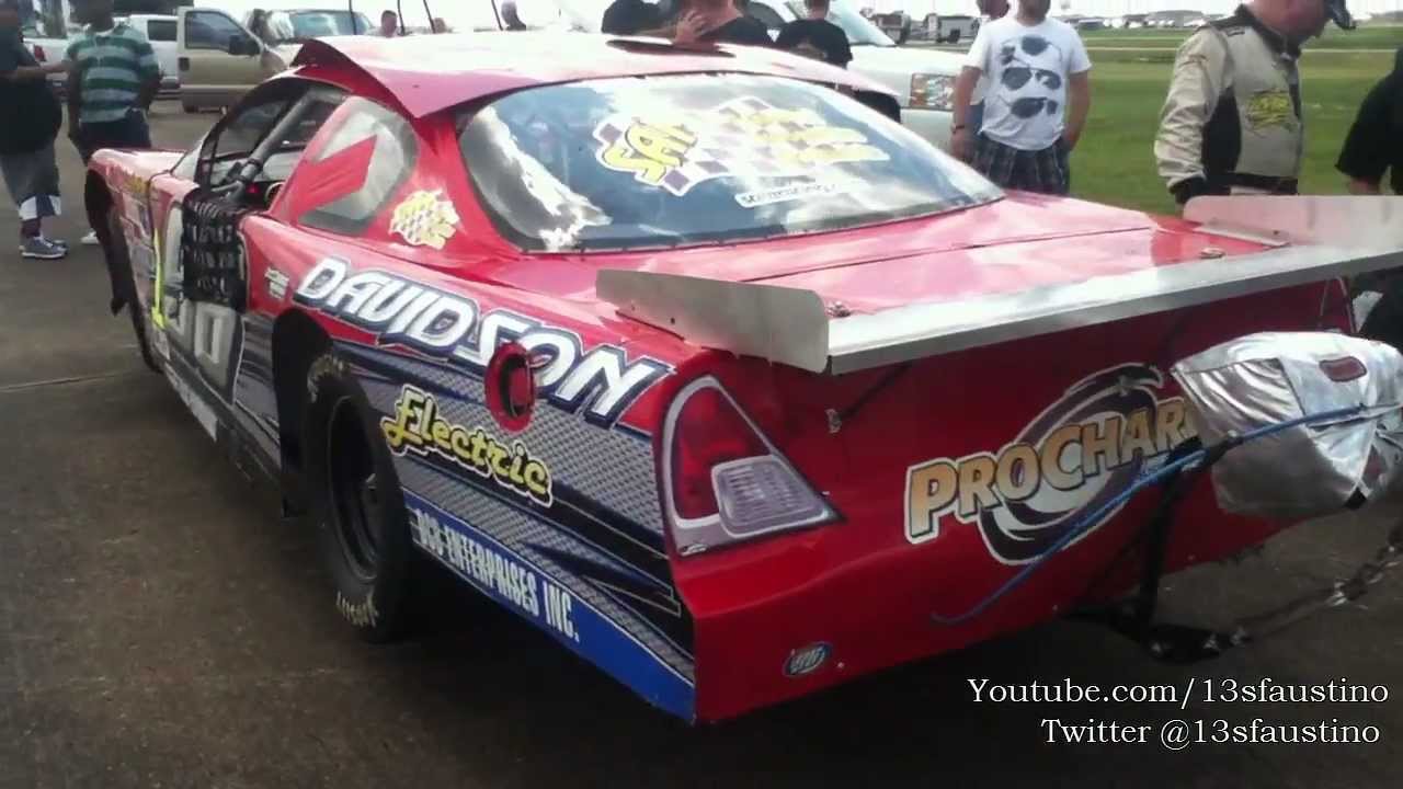 ProCharged Stock Car - G-Force Motorsports - YouTube