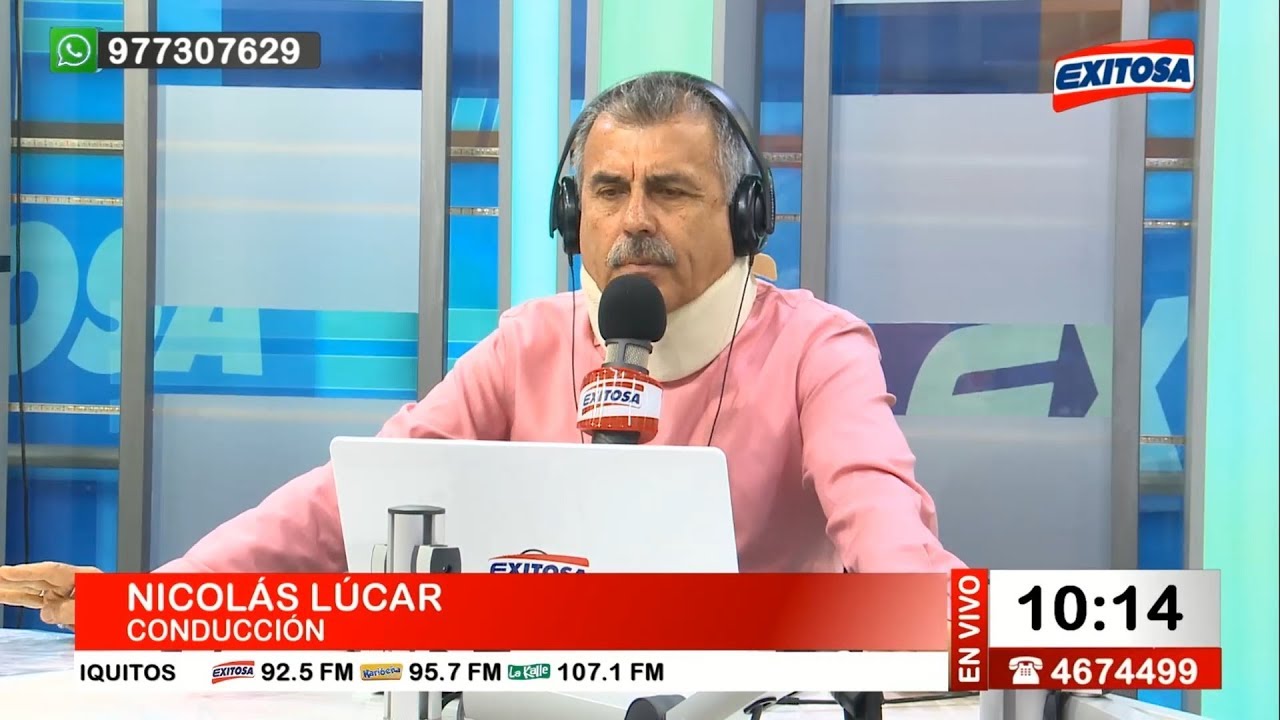 Nicolas Lúcar en Exitosa Noticias Programa Completo 24 de octubre de ...